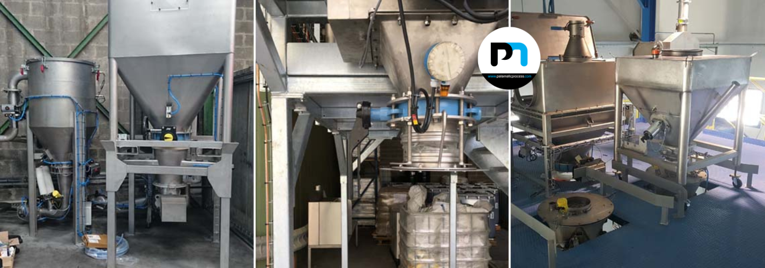 Adopt IBC containers for efficient powder management